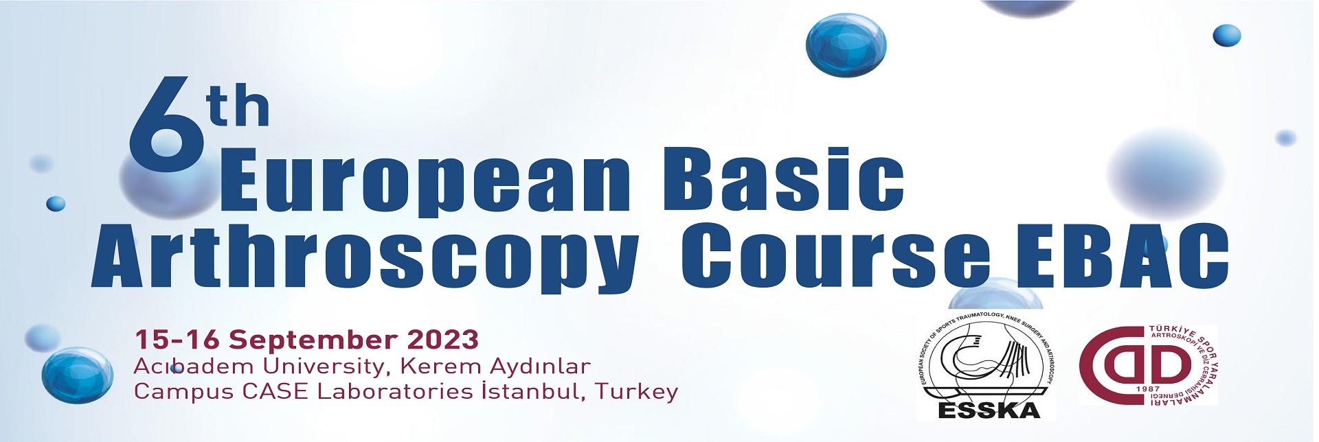 European Basic Arthroscopy Course | İstanbul / Turkey
